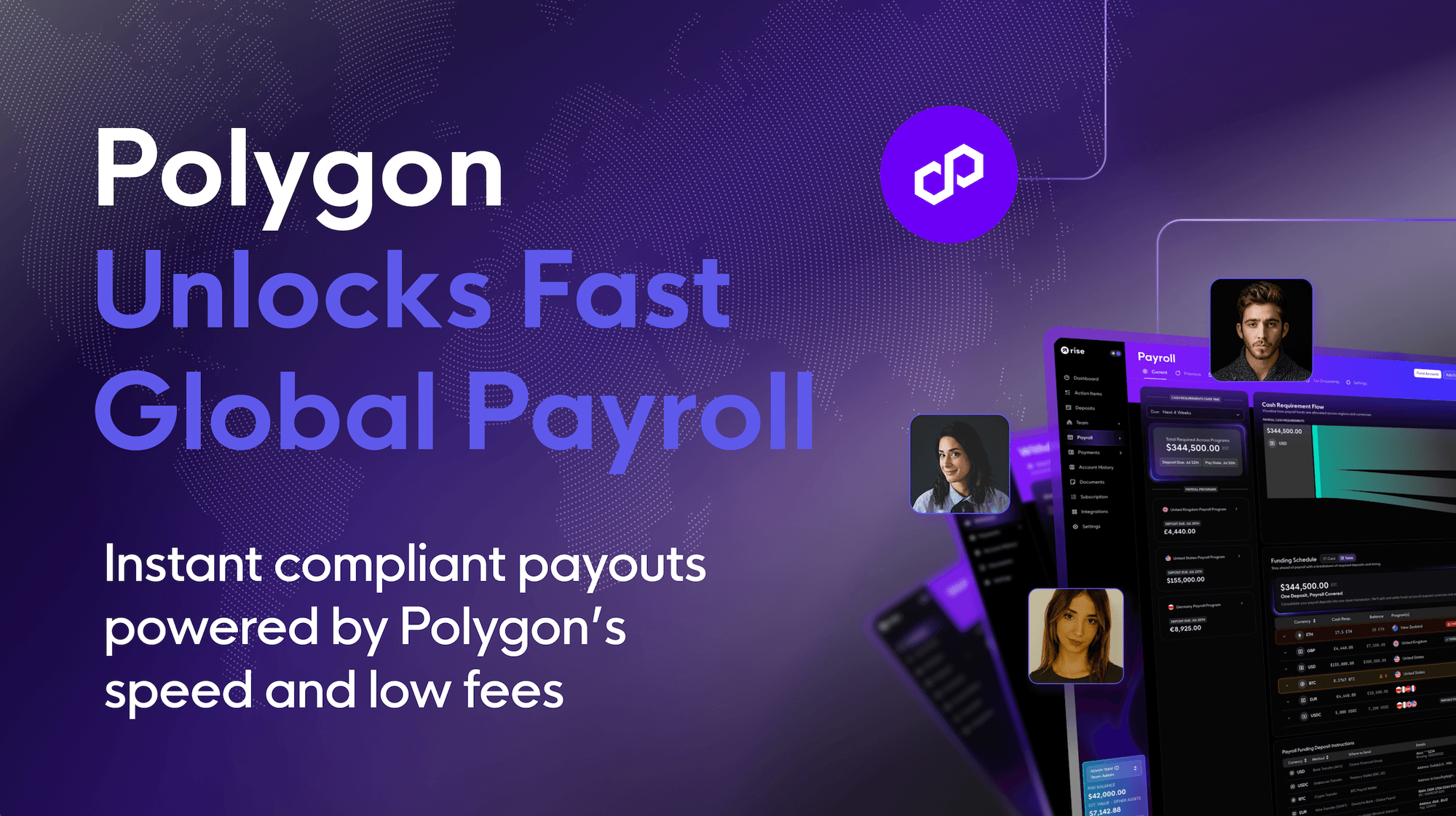 Rise | How Rise and Polygon Enable Low-Cost, Instant Crypto Payroll